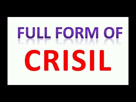 Crisil full form, full form of crisil