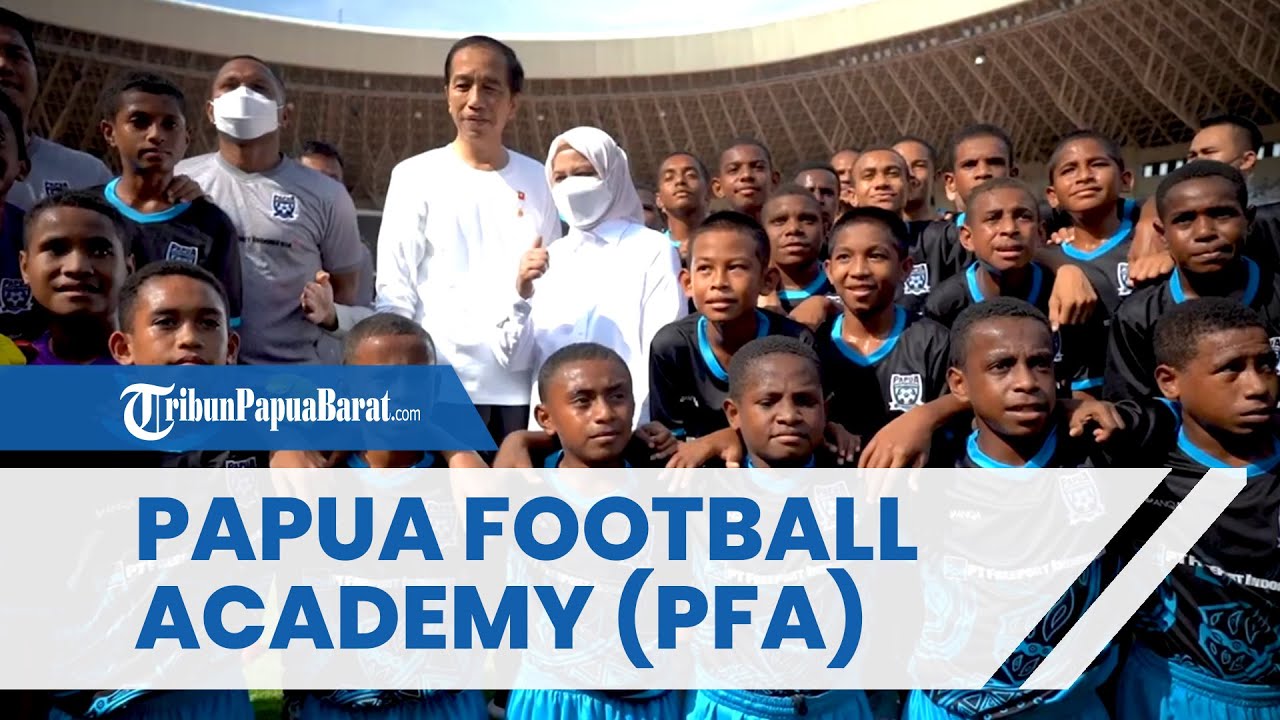 Papua Football Academy Resmi Dibuka Presiden Jokowi - Tribun Video