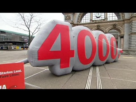 Schweizer stimmen über Mindestlohn und Aufrüstung ab