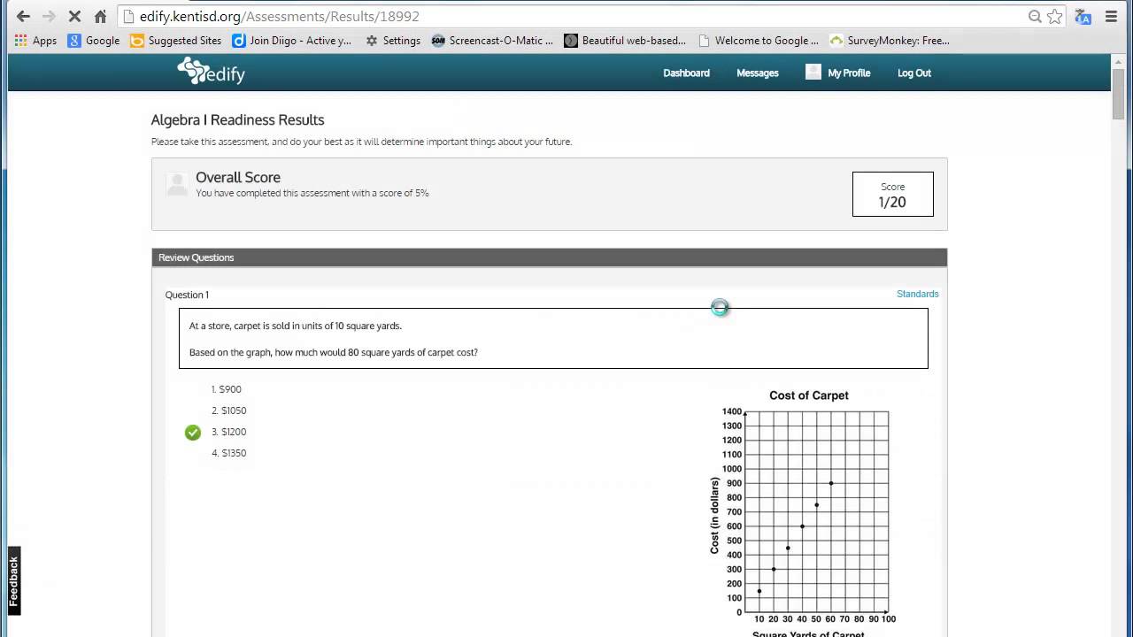 Edify - Giving Students Assessment Directions