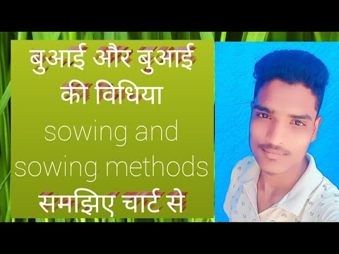 sowing and sowing methods in hindi