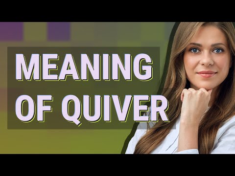 Quiver | meaning of Quiver