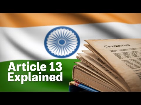Article-13 ।अनुछेद -13 | India🇮🇳Constitution | Hindi Fundamental Right Part-2UPSC Judiciary CLAT Law