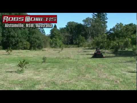 Gravely Zero Turn Productivity on the Farm by Robs Mowers Alstonville