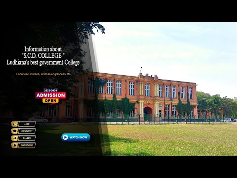 Information about"SCD government College Ludhiana"(location,course, addmission Process)@sachin137h