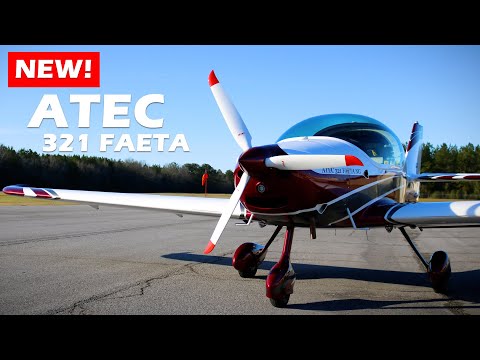 NEW! SLSA in the USA - Atec 321 Faeta NG Aircraft