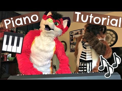 FURSUIT PIANO TUTORIAL (w/ @KeyboardFox)