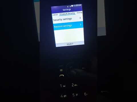 nokia 2720 flip settings
