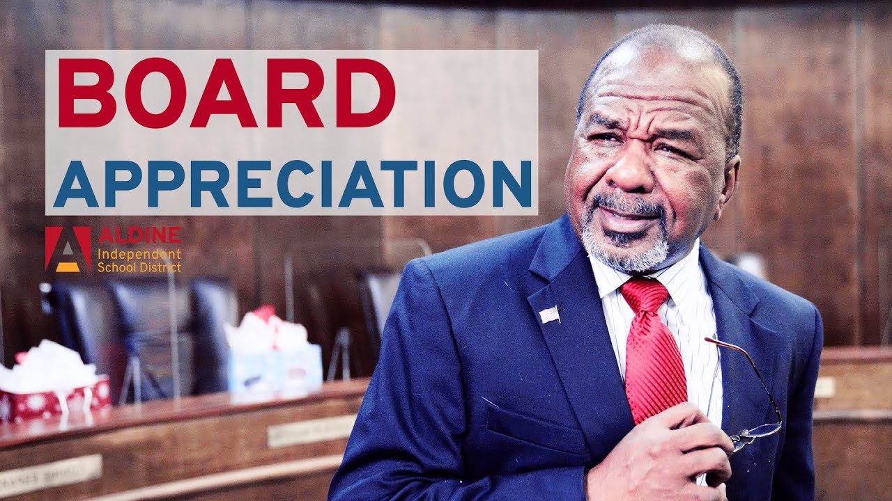Aldine ISD | Board Appreciation Month
