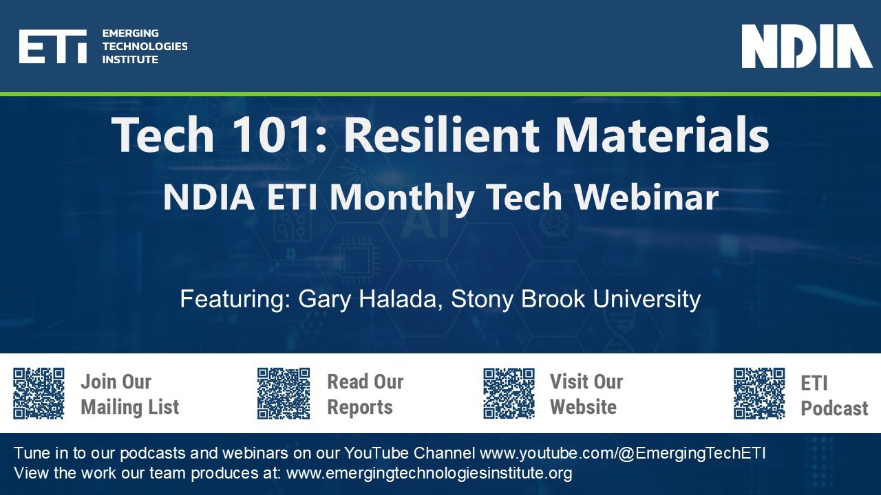 Tech 101: Resilient Materials