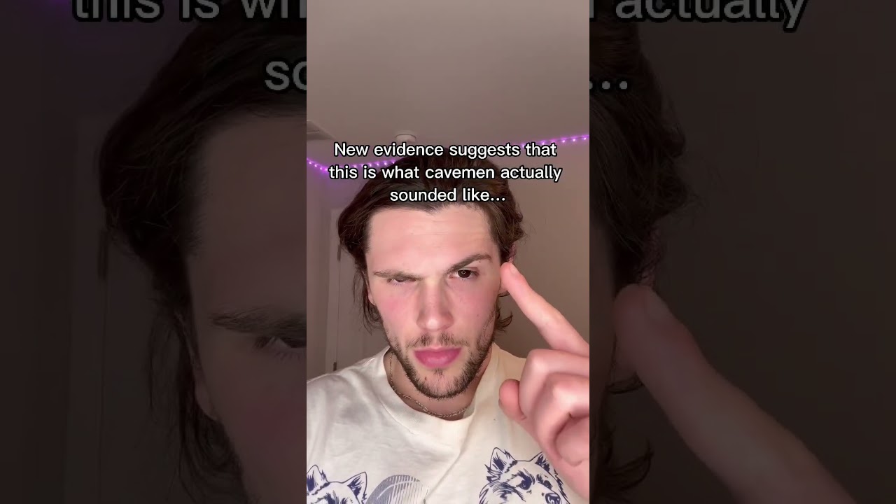 New evidence suggests that this is what cavemen actually sounded like… 😱🤯