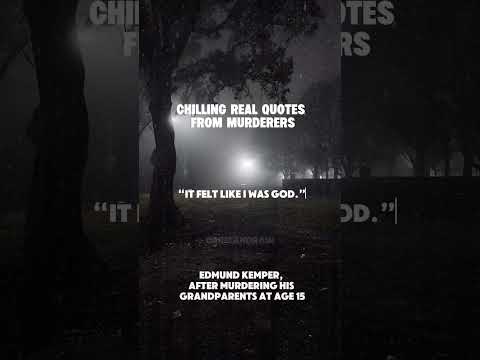 Real Words from Real Killers #truecrimecommunity