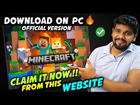 Claim Minecraft From This Site Now 😍 How To Download Minecraft | Get Free Minecraft Account 🔥