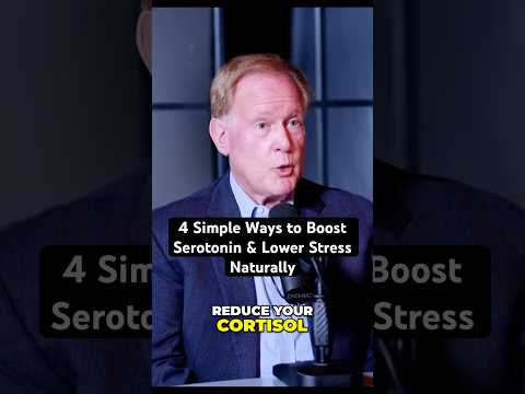 4 Simple Ways to Boost Serotonin & Lower Stress Naturally - Robert Lustig MD and Steven Bartlett