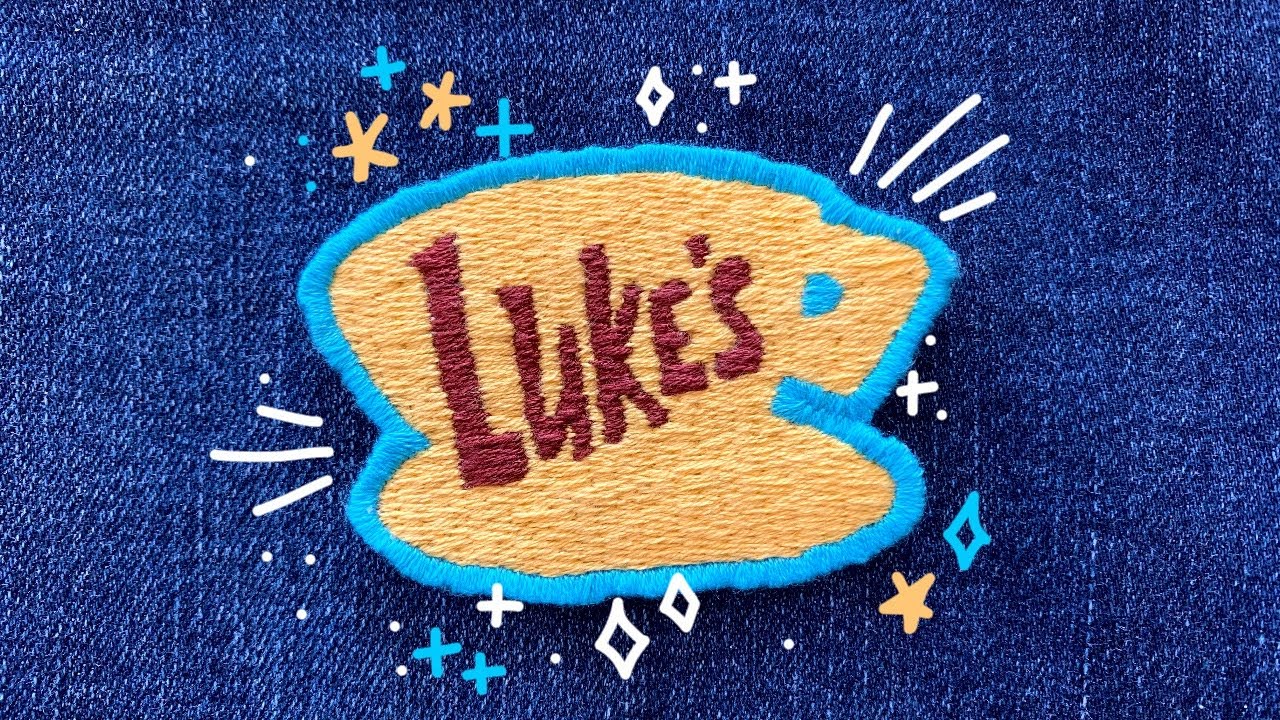 Iron-On Embroidered Patch Tutorial