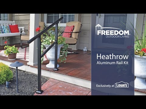 Heathrow Aluminum Rail Kit Installation