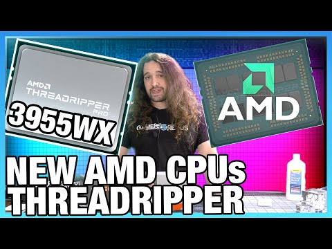 New AMD Threadripper WRX80 Chipset Specs & Differences vs. TRX40, 3950X vs. 3955WX, et al.