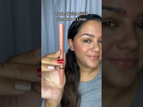Tarte Quick Stick Eyeshadow & Liner | Easy Eye Makeup #beautyinfluencer