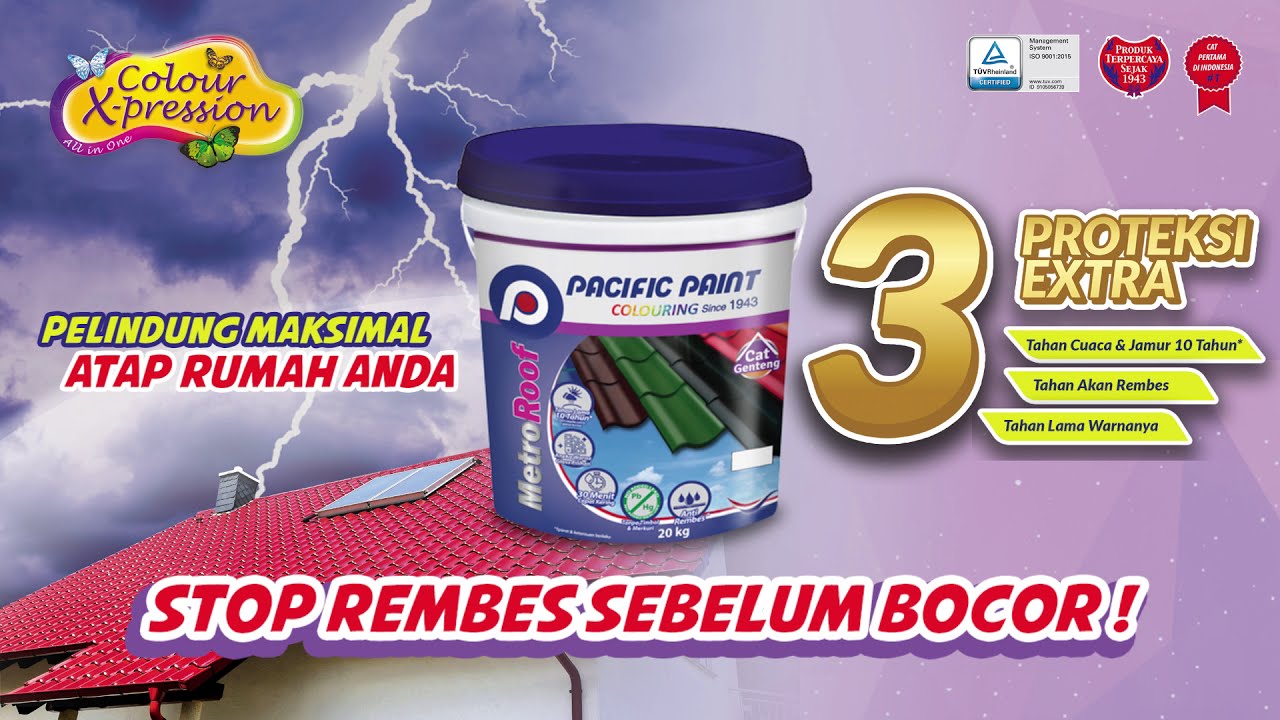 Cat Atap Anti Bocor - MetroRoof