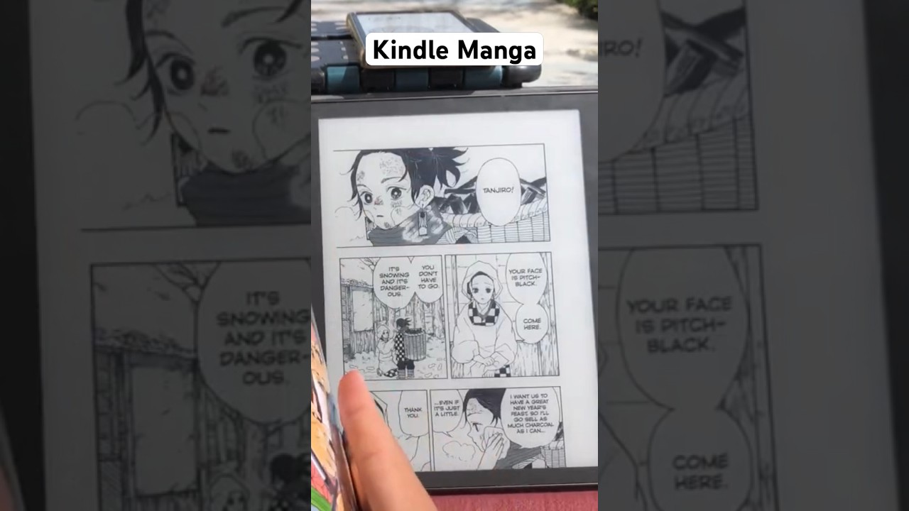 Kindle Scribe Manga #manga #comics #demonslayer
