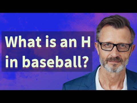 What is an H in baseball?