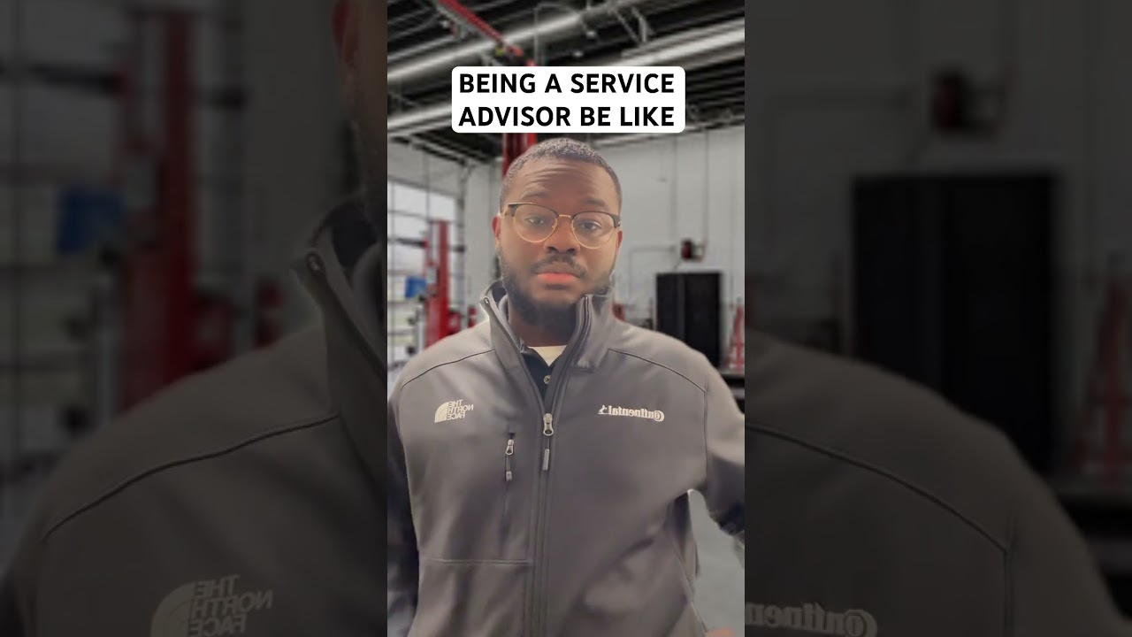 being a service advisor be like #automotive #mechanic #technician