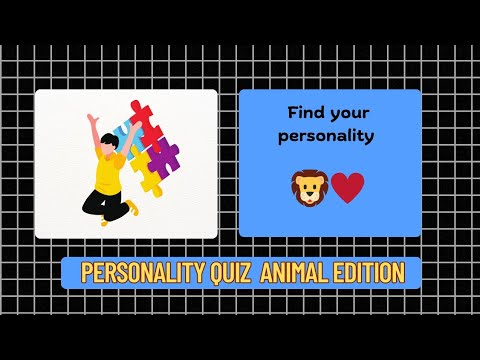 🧠 Which Animal Matches Your Personality? | Fun Personality Quiz 🦁🐬🦉🐱