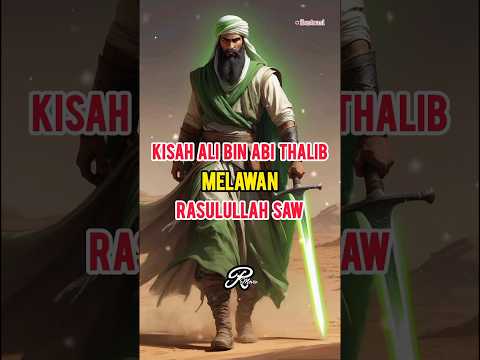 Kisah Ali bin Abi Thalib Melawan Rasulullah ?!