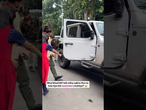 Suraj Pancholi should do such things by himself|Always respect those who works for you #shorts #reel