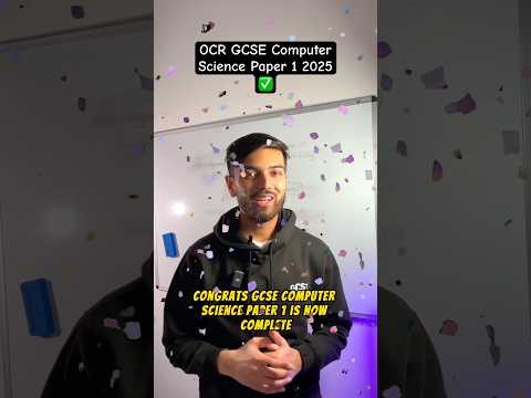 OCR GCSE Computer Science Paper 1 2025 Complete - How did it go? #gcsecomputerscience #gcse