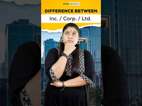 What Is The Difference Between Ltd, Corp & INC? #ytshorts