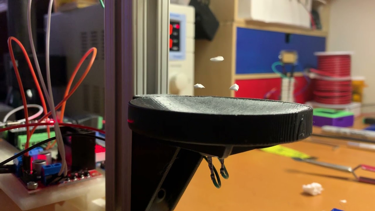 STEAM Acoustic Levitator dish Video 2