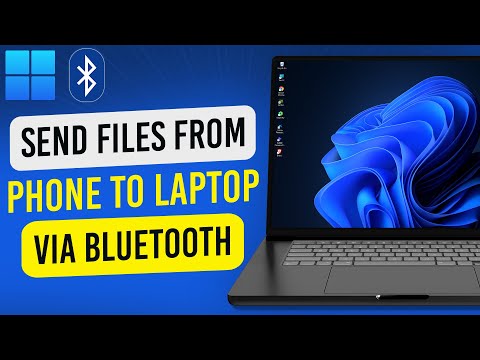How To Send Files From Phone To Laptop Via Bluetooth