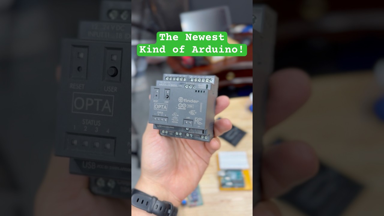 Arduino Makes a PLC!? #engineering #automation #electronics  #controls #plc #arduino @Arduino