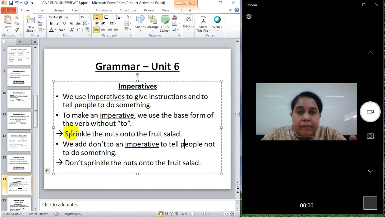 Primary 5 CA2 English Review