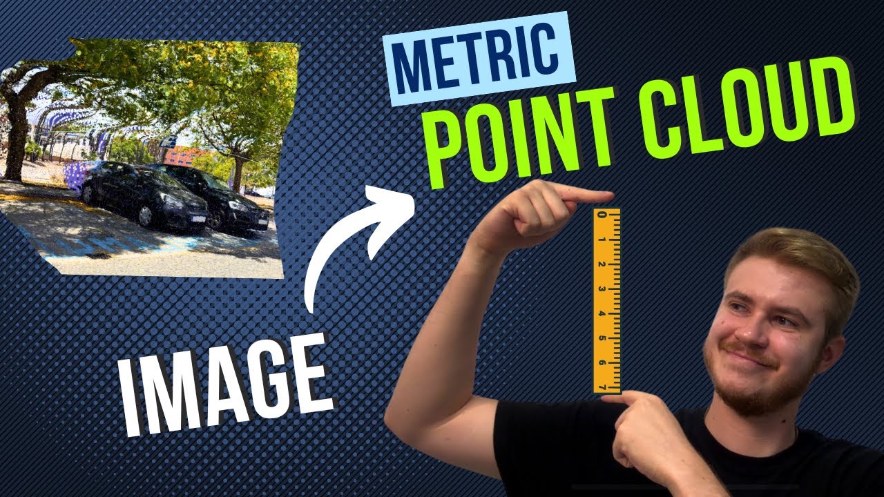 Transforming 2D Images into 3D Metric Point Clouds with Depth Anything