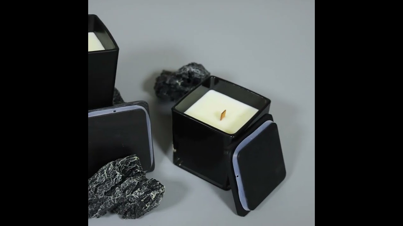 Handmade Pillar Soy Scented Candle Coconut Lime Flavor