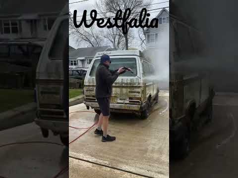 Cleaning Barn find VW T3 Westfalia