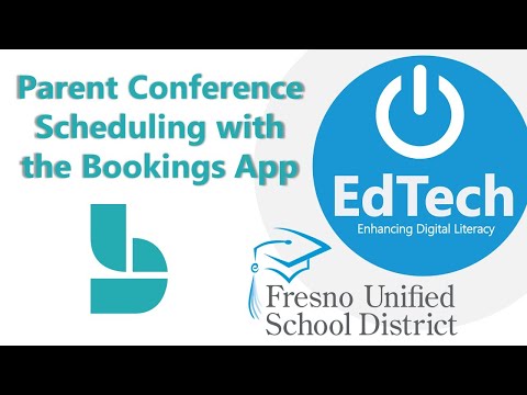 Parent Conference Scheduling with the Microsoft Bookings App