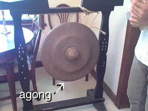 Barclay Martin and the Zamboanga gongs