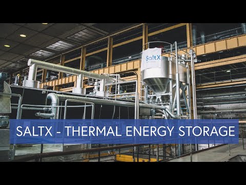 SaltX Pilot plant in Berlin - thermal energy storage