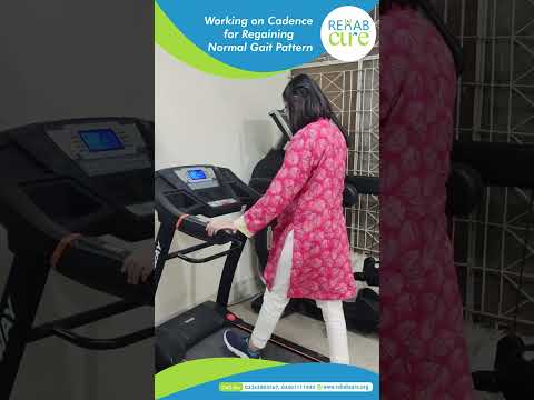 Working on Cadence for Regaining Normal Gait Pattern #shorts