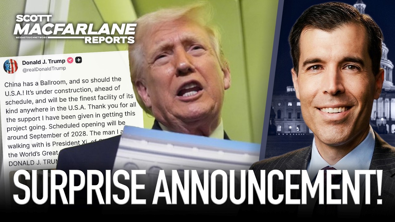 BREAKING: Trump Makes SURPRISE ANNOUNCEMENT on Ballroom!