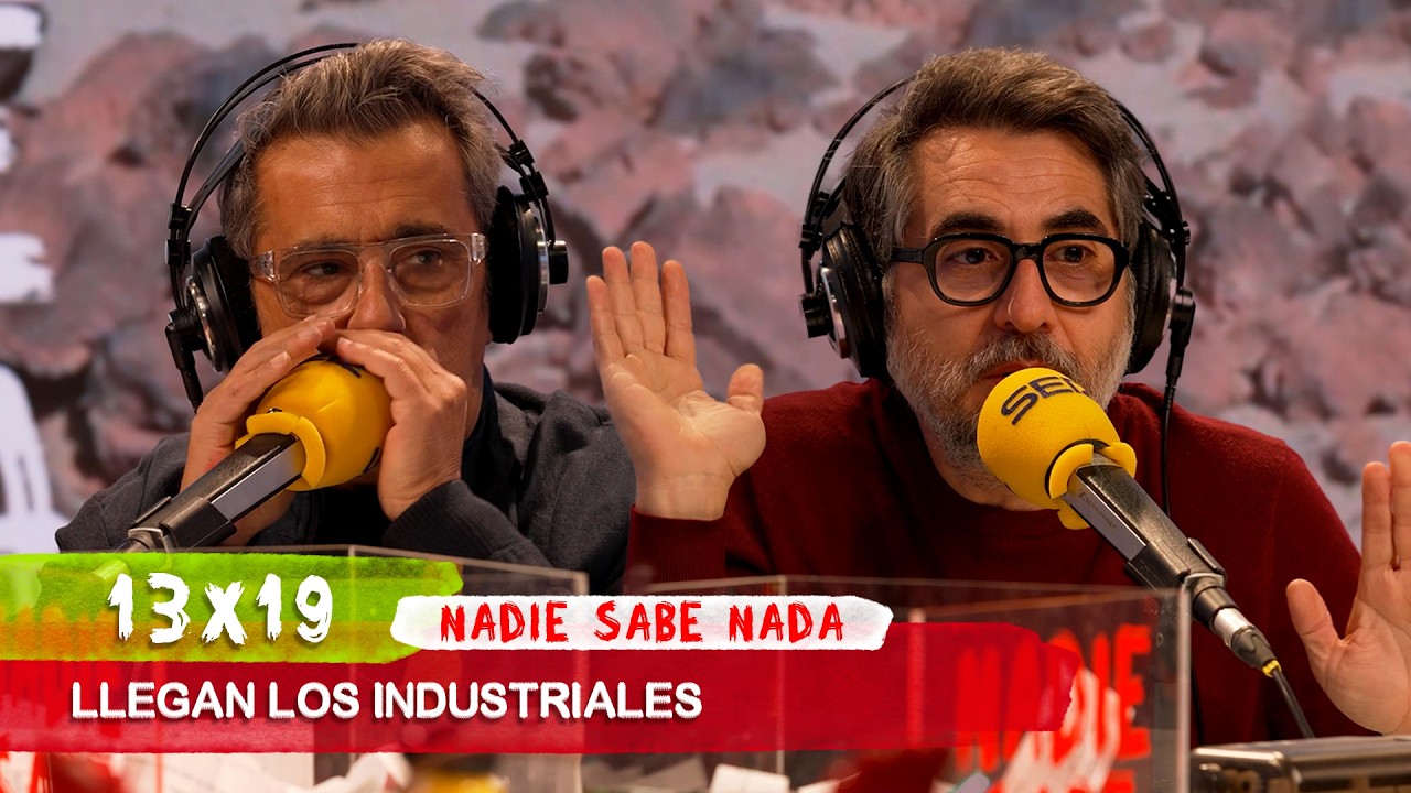 NOBODY KNOWS ANYTHING 13x19 | The industrialists arrive