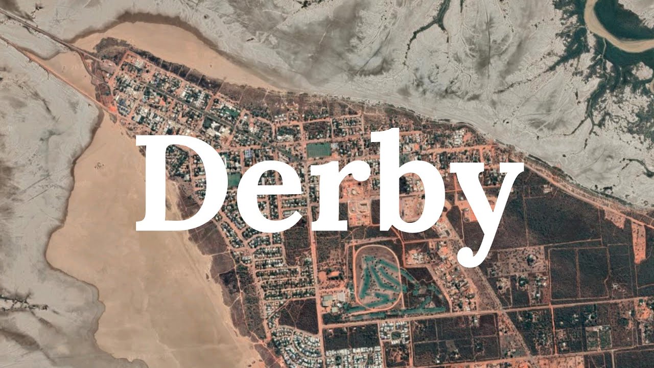 🇦🇺 GEOGRAPHY OF DERBY in 1 minute 🗺️