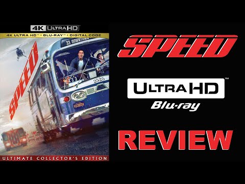🚎 SPEED 4K Blu-ray Review