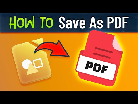 How to Save as PDF in LibreOffice Draw (Quick Guide)