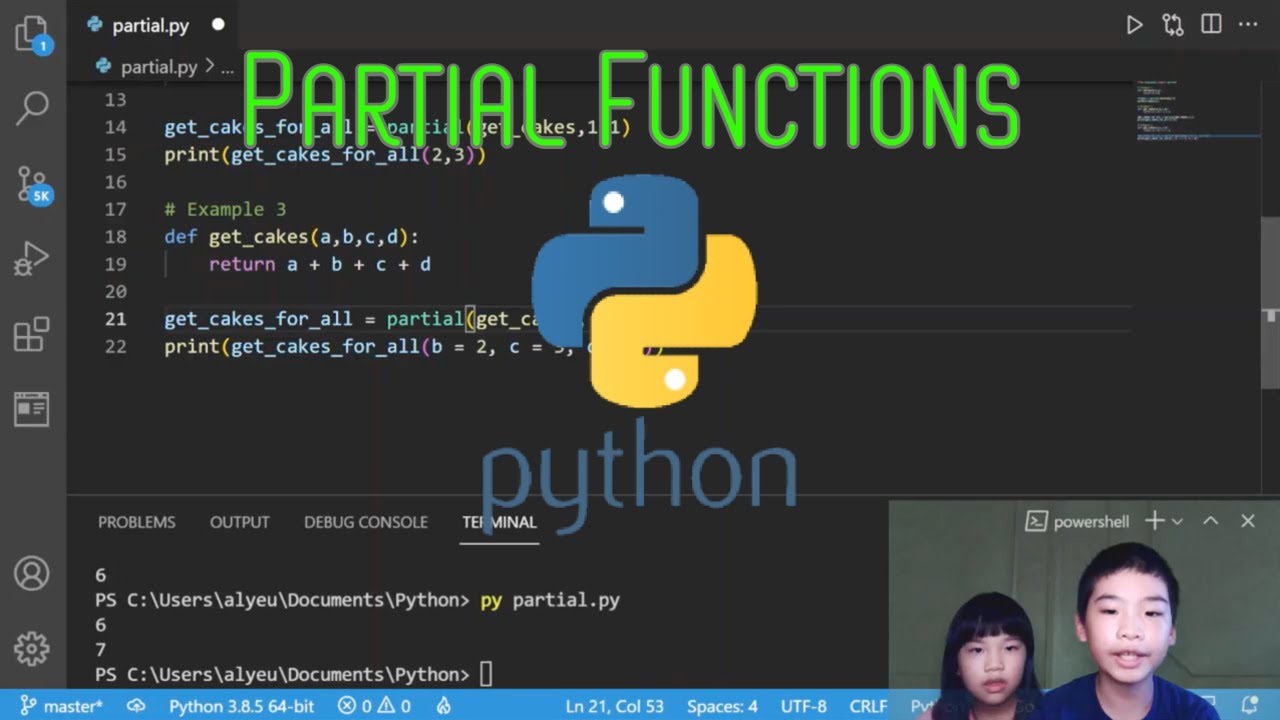 How to Code PYTHON: *Partial Functions* Tutorial