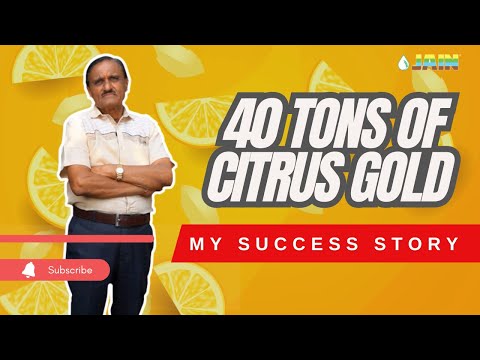 Farmer's Incredible Story of Record-Breaking Jain Sweet Orange Harvest