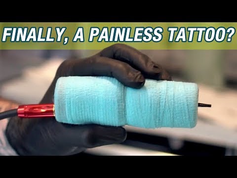 PAIN FREE Tattoo with NO NEEDLE